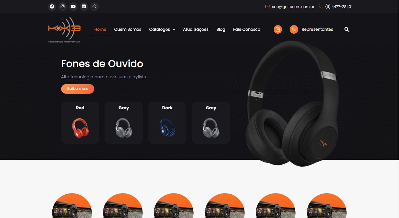 Atualizações de Dispositivos | KX3